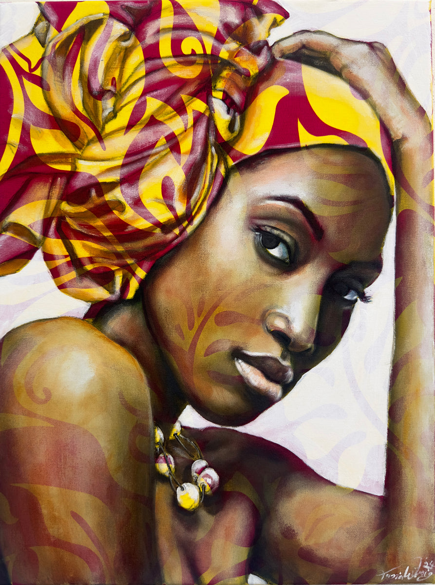 Portrait - Golden – Tania Wursig Art