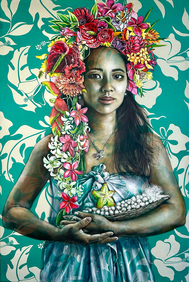 Nancy Te Ping - portrait commission – Tania Wursig Art