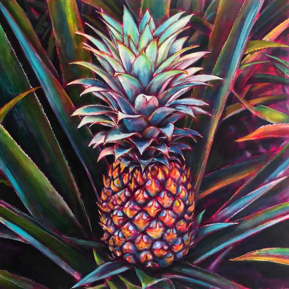 L'ANANAS - ORIGINAL PAINTING – Tania Wursig Art